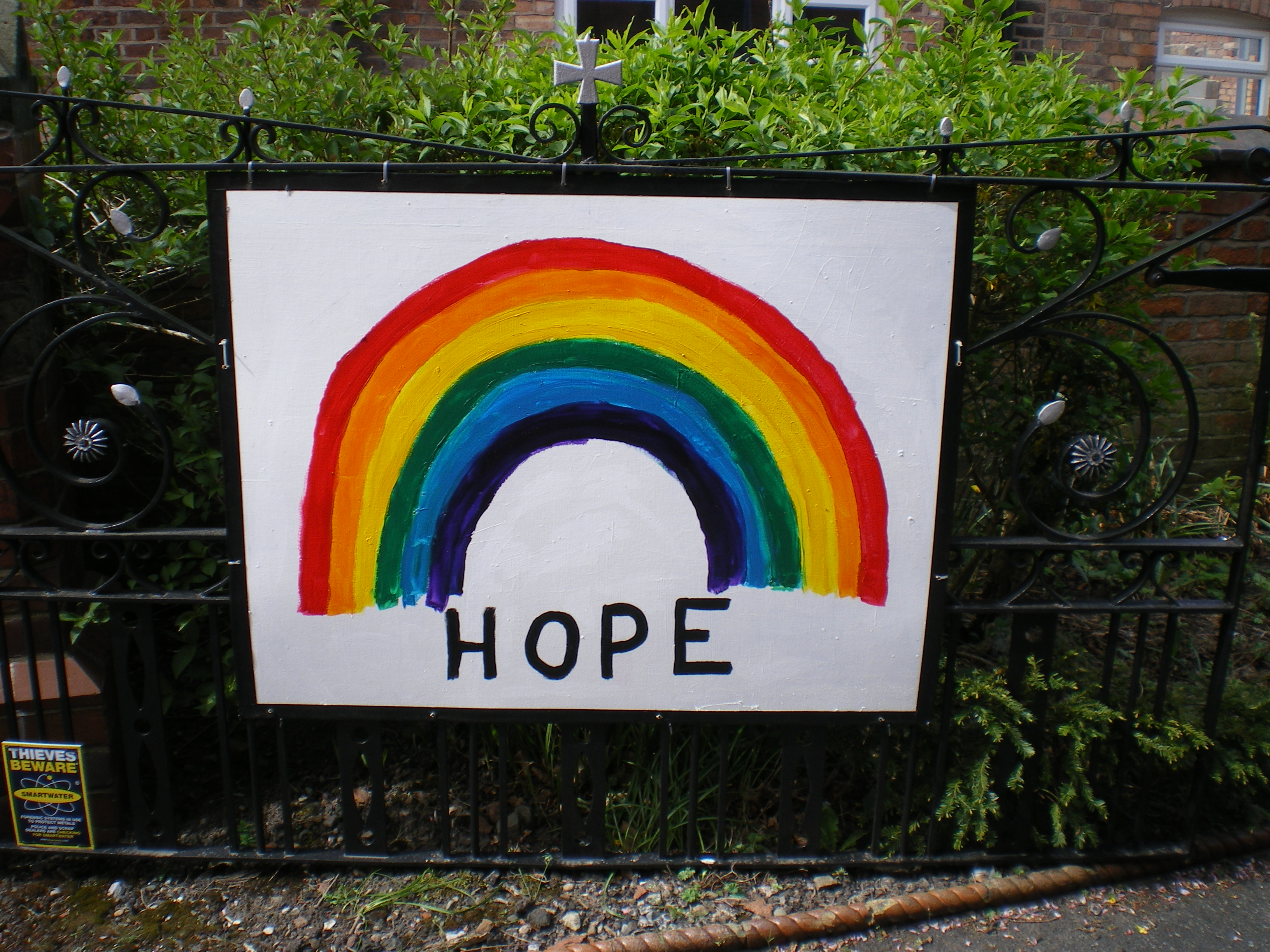 Look out for the rainbow – Hartford Methodist Church